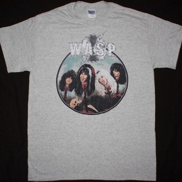Tops | Wasp The Last Command Tour Wasp New Black Tshirt | Poshmark